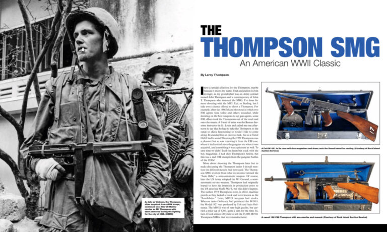 THE THOMPSON SMG | AN AMERICAN WWII CLASSIC - Auto-Ordnance | Original ...