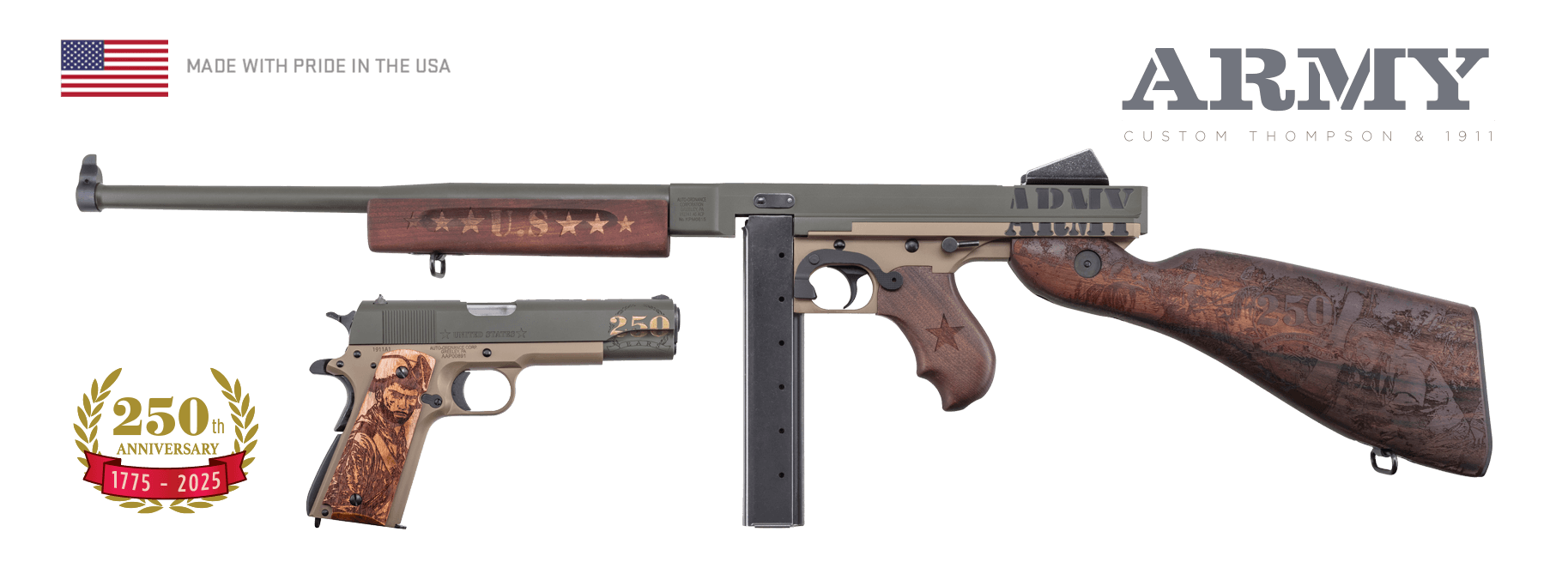 Army Thompson and 1911 - Auto-Ordnance | Original manufacturer of the ...